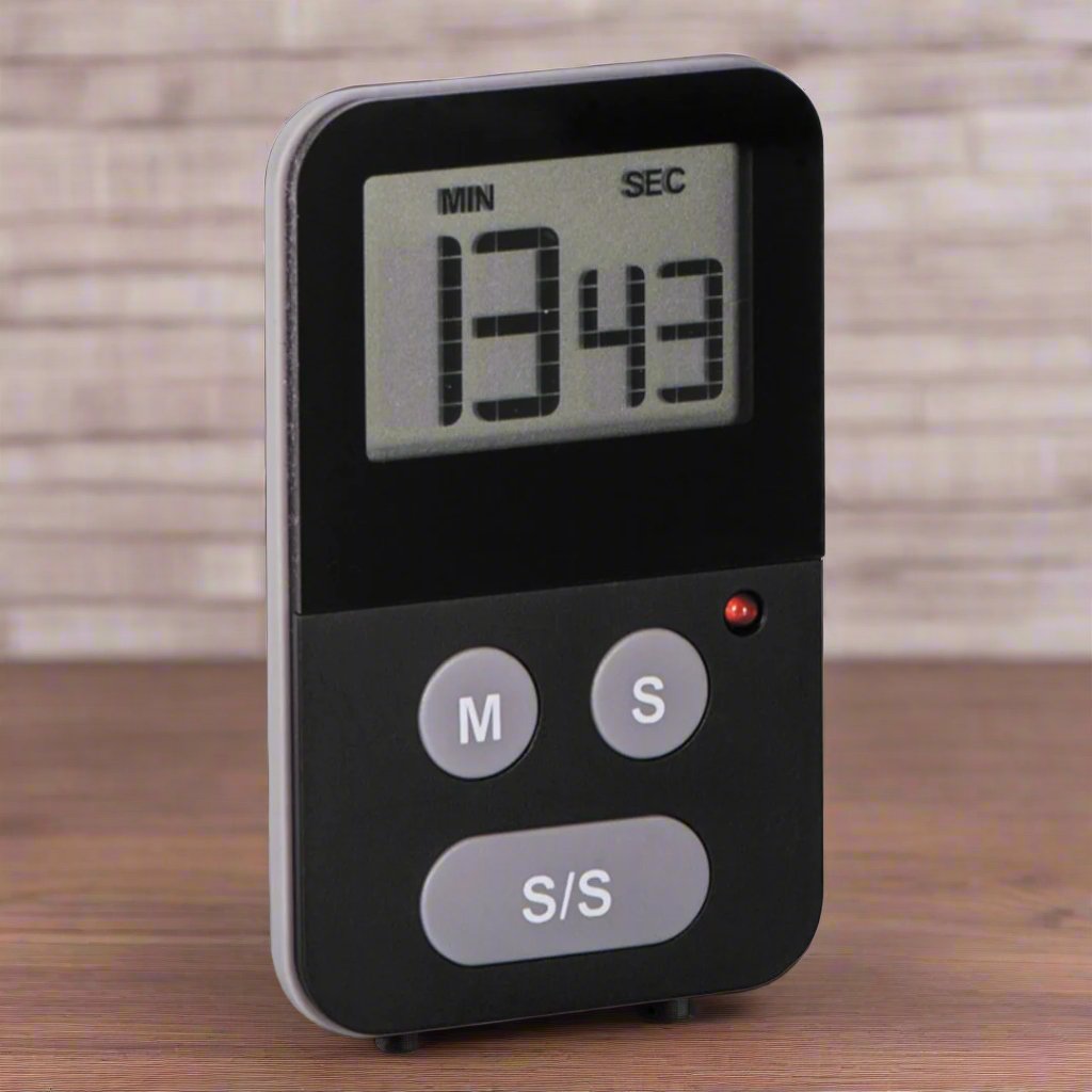 Digital Slim Timer W/Light-Black – Little House Coffee Co